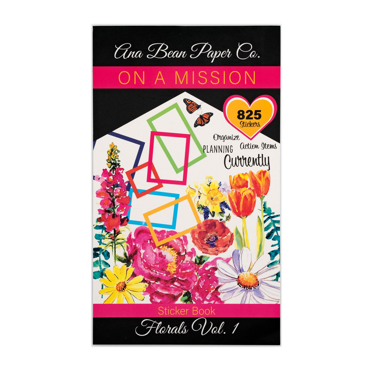 Sticker Book Florals Vol. 1 - Ana Bean Paper Co.