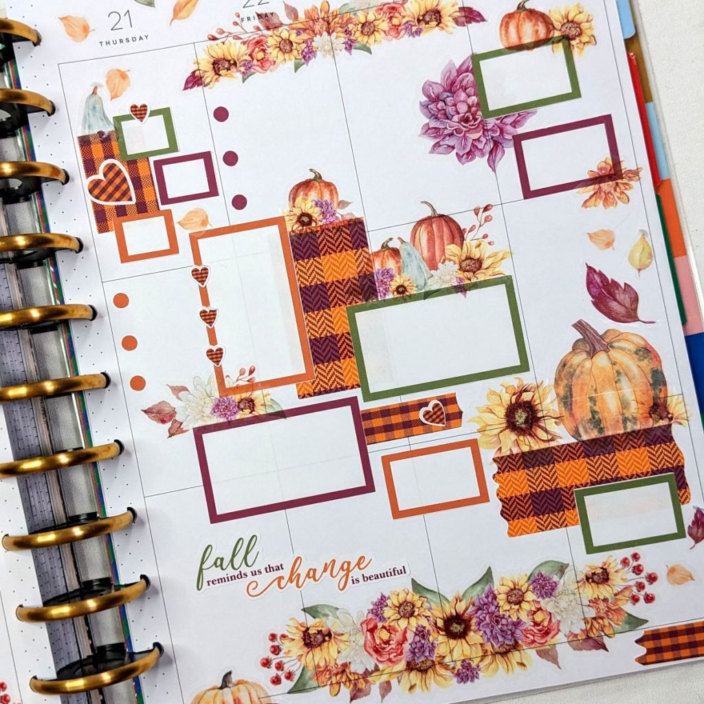 Fall Sticker Pack - Ana Bean Paper Co.